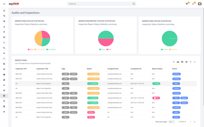 User-Friendly Inspection App for Efficient Machinery Audits