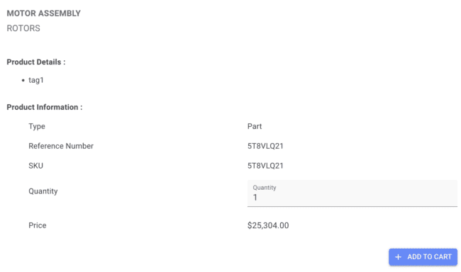 Installed Base Parts Ordering System Solution | Industrility